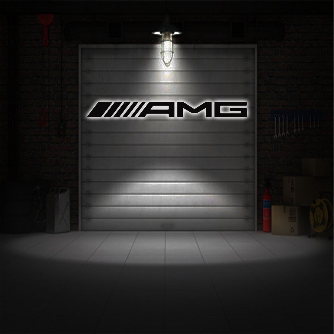 AMG Neon Sign, Mercedes Neon Sign, Brabus Neon Sign, 3D Neon Sign ...