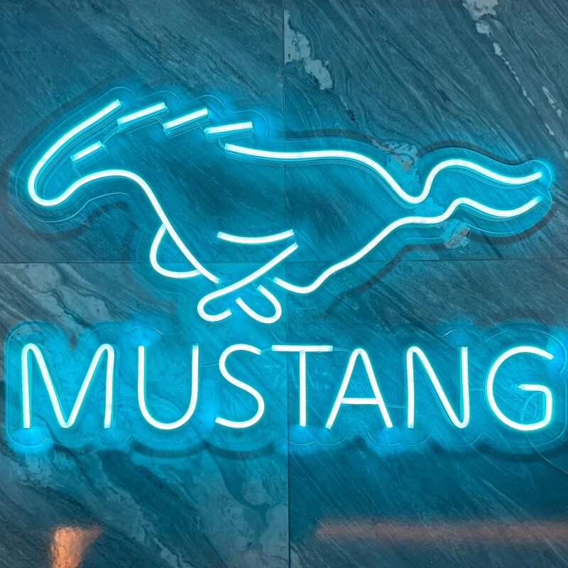 Mustang Garage Sign - Etsy