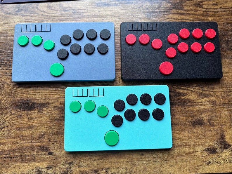 Flatbox Leverless Hitbox Style Arcade Controller - Etsy