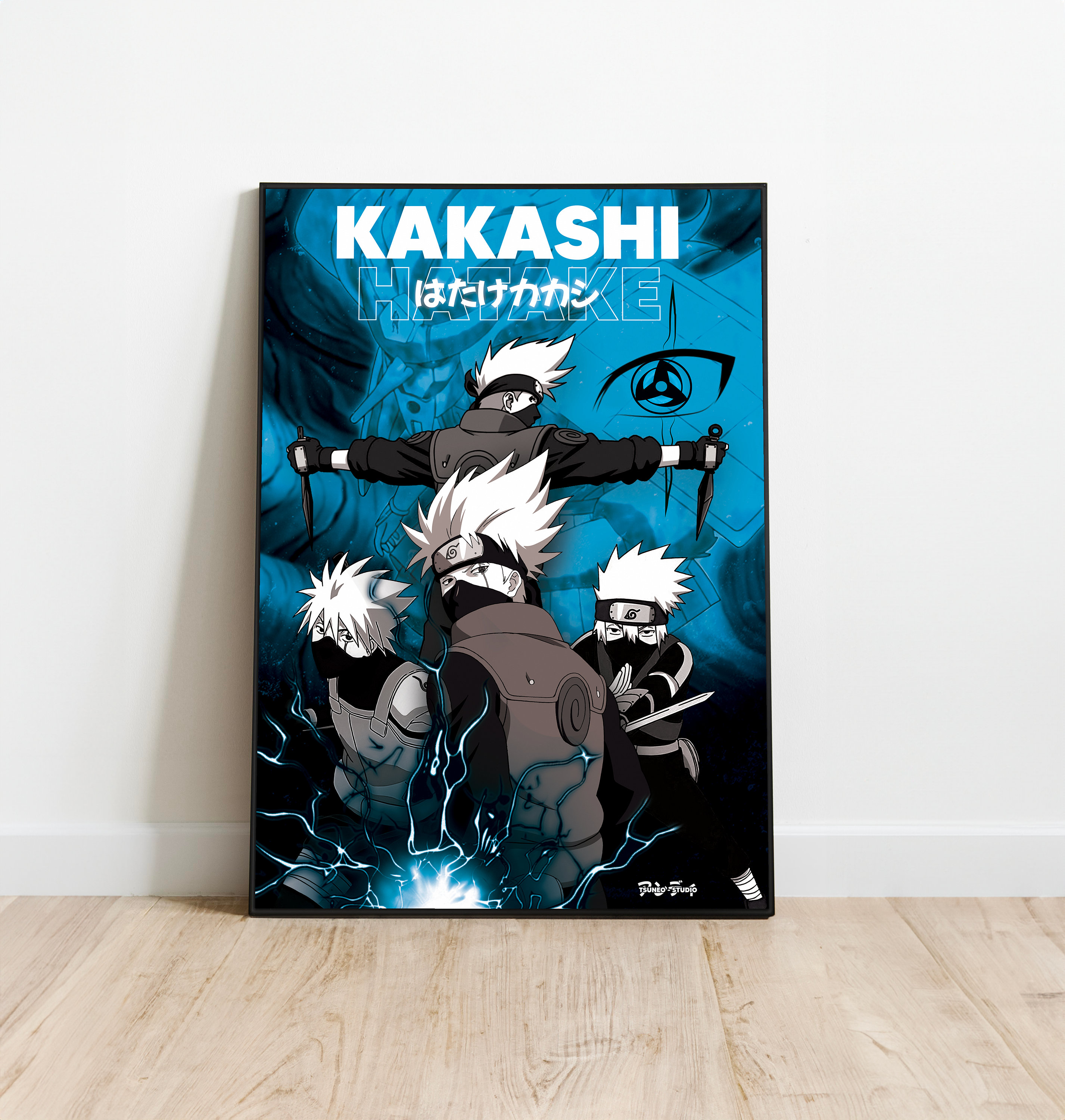 Poster Kakashi Hatake Naruto - Etsy