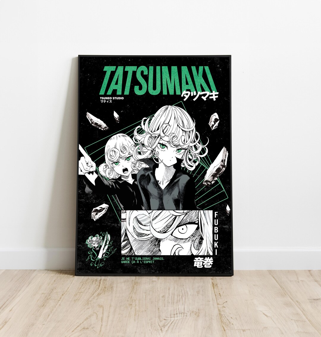 Poster Tatsumaki One Punch Man - Etsy