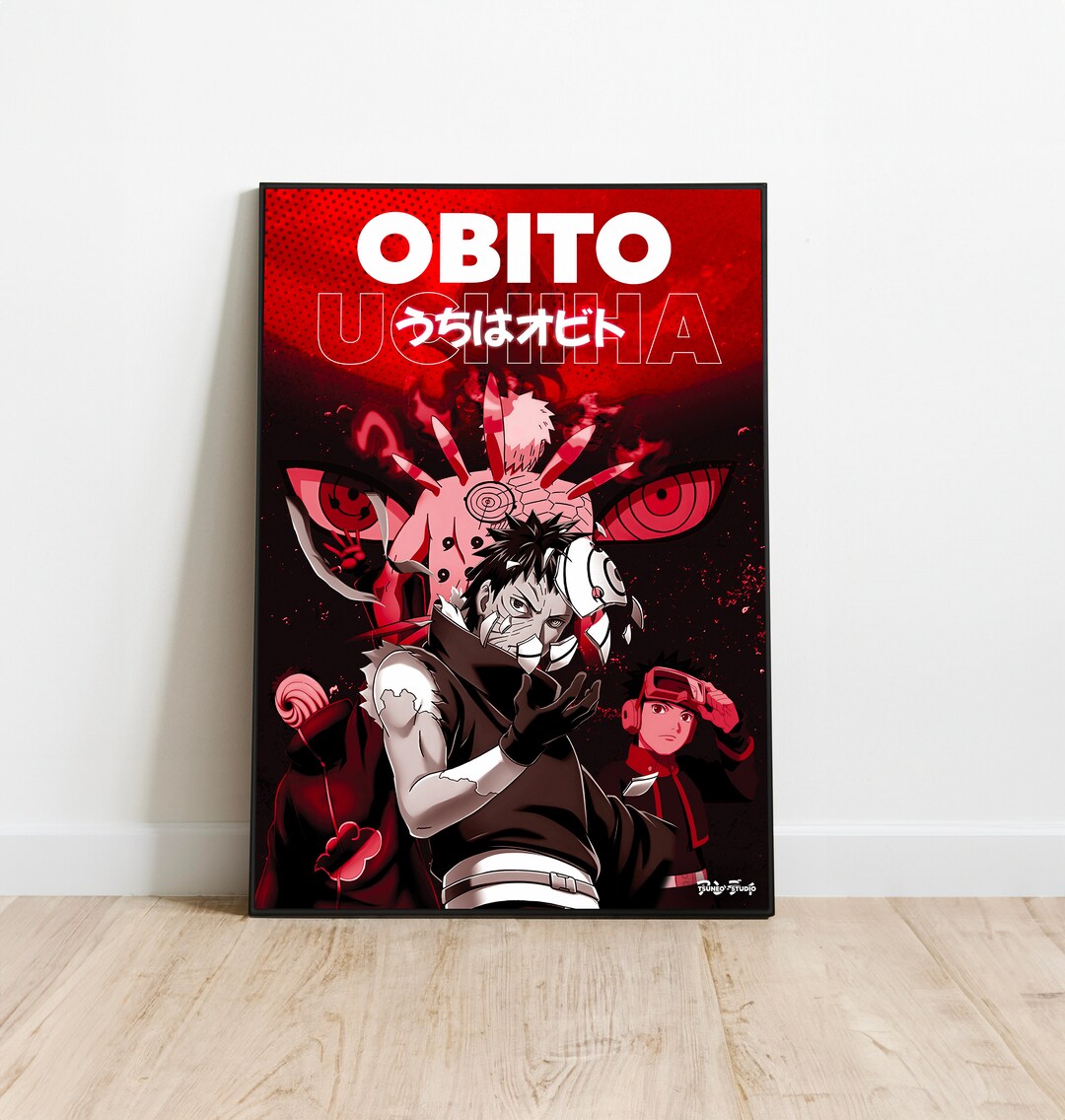 Poster Obito Uchiha Naruto - Etsy