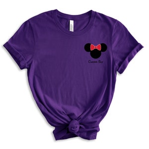 Cute Mouse Custom Shirt, Mouse Custom Shirt, Mickey Shirt, Minnie ...