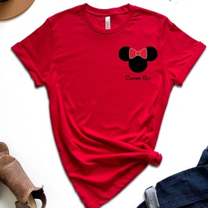 Cute Mouse Custom Shirt, Mouse Custom Shirt, Mickey Shirt, Minnie ...