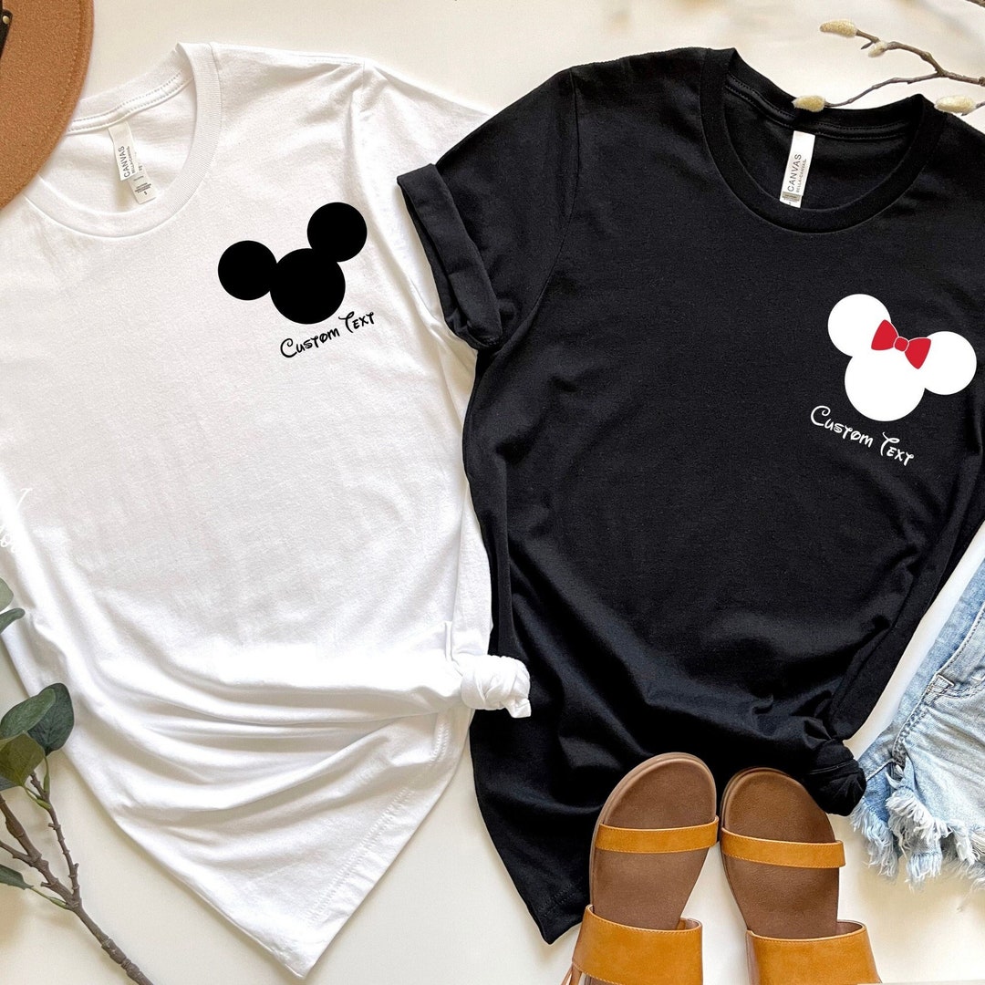 Cute Mouse Custom Shirt, Mouse Custom Shirt, Mickey Shirt, Minnie ...