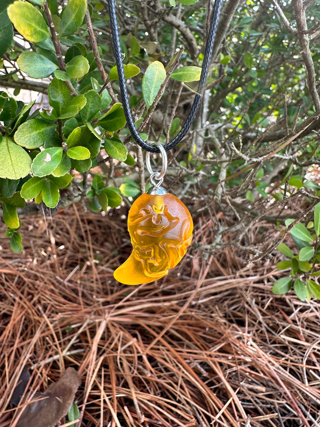 The Legend of Zelda TOTK - Secret Time Stone Necklace - Etsy