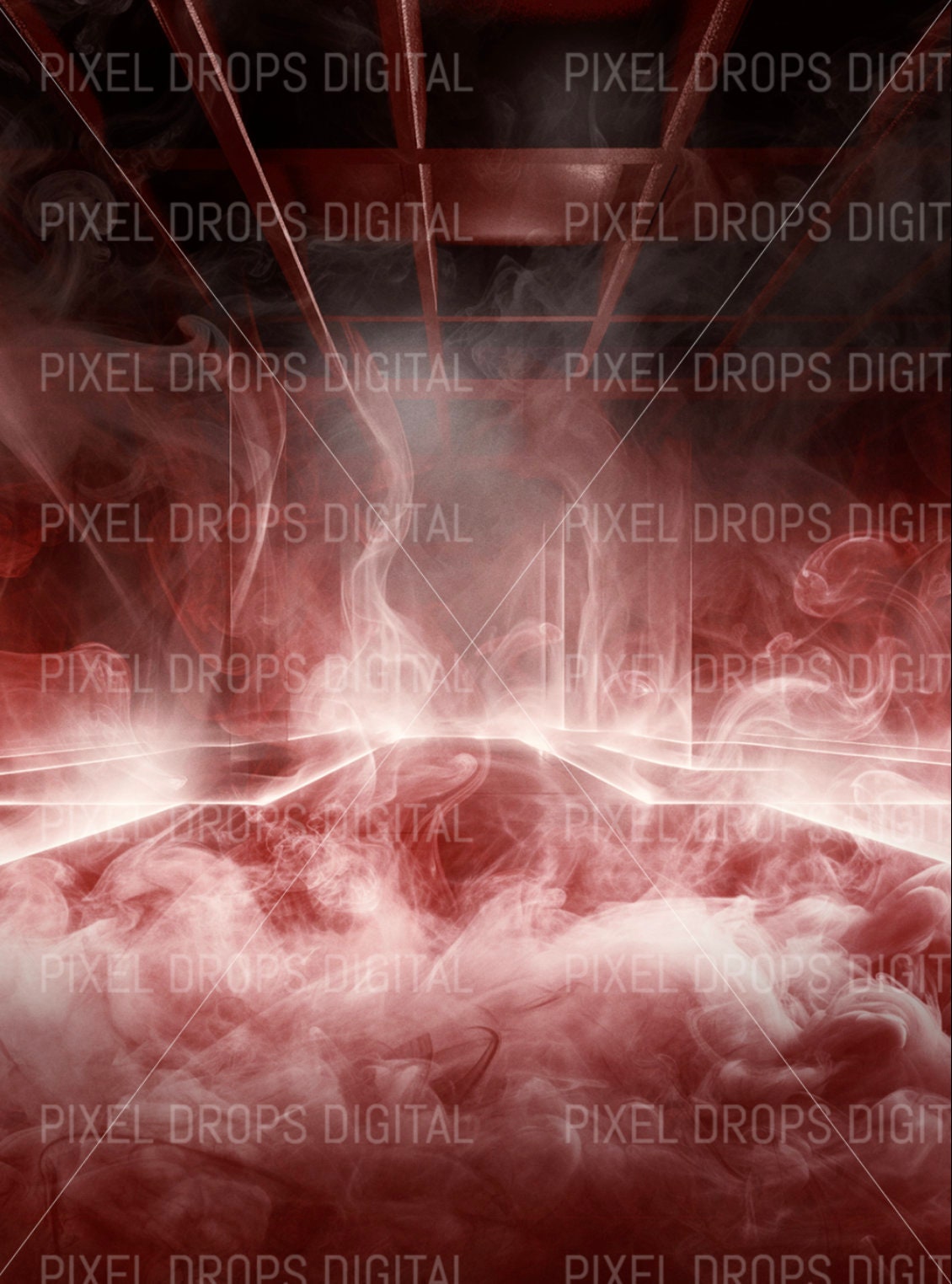 Neon Temple Layered Photoshop Sports Template - Etsy