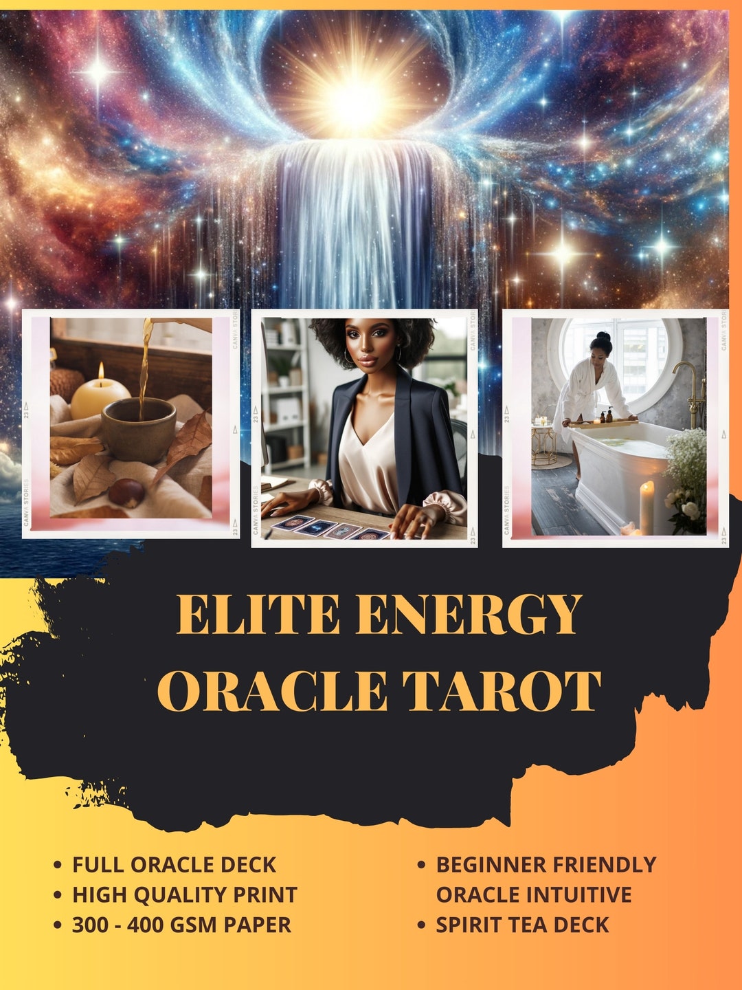 Elite Enchanted Energy Oracle Tarot - Etsy