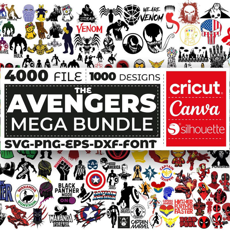 Superhero Silhouette - Etsy