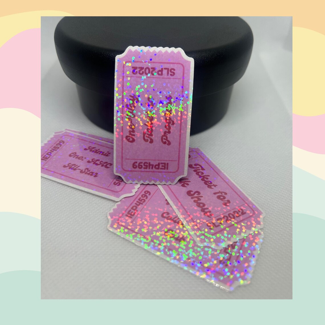 Speech Therapy Ticket Stickers | Funny SLP Gifts | Vinyl Decals for ...