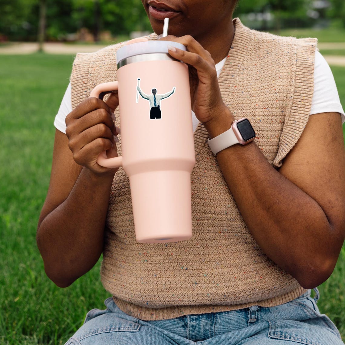 Mr. Milchick Marching Band Dancing Sticker - Severance Inspired Sticker ...