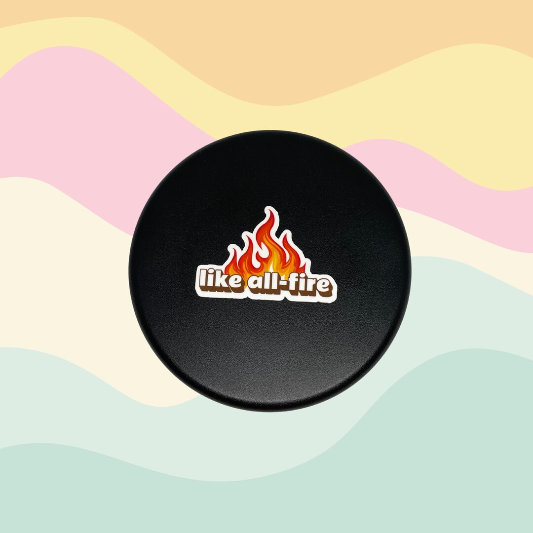 Dystopian Flame Vinyl Sticker - Bookish Quote Decal - Etsy