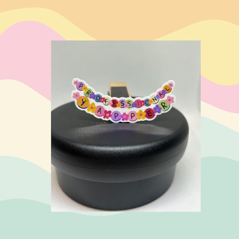 Holographic SLP Sticker: Professional Yapper Speech Therapy Decal - Etsy