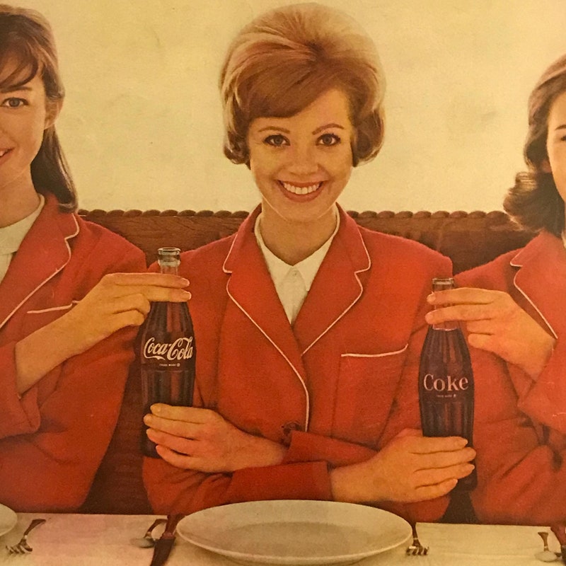 Coke Advertising - Etsy