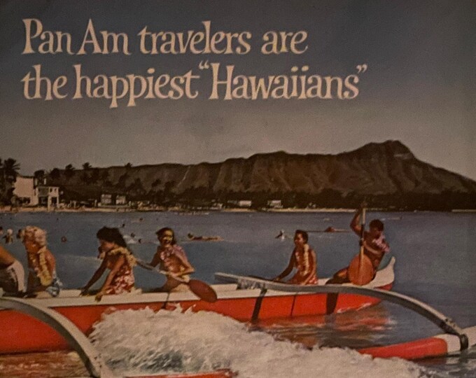 1960’s Pan Am Original Vintage Life Magazine Advertisement - Etsy