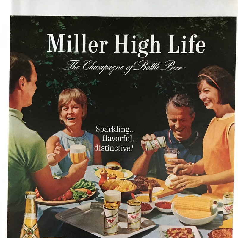 Miller High Life - Etsy