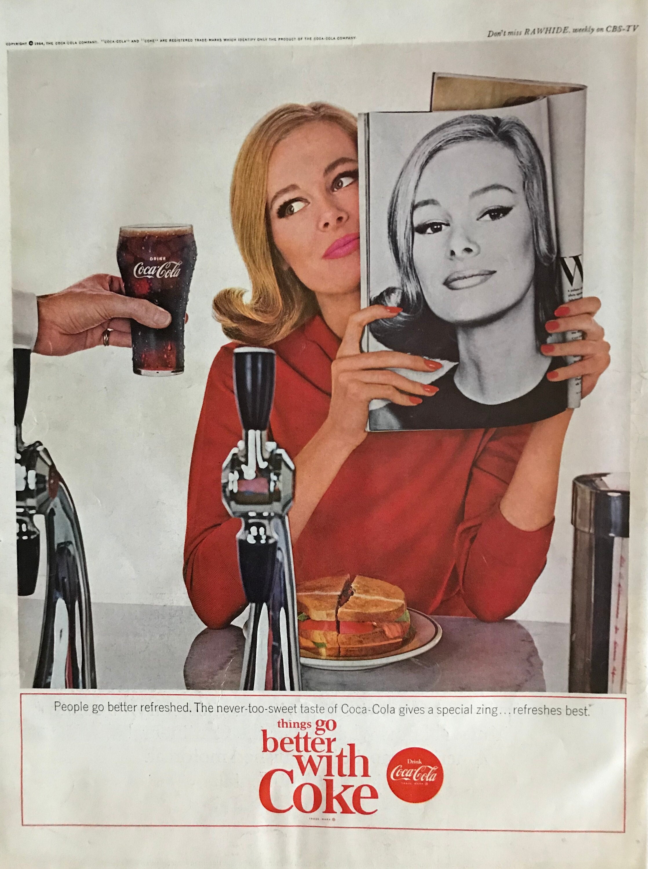 1960’s Coke Original Vintage Life Magazine Advertisement - Etsy