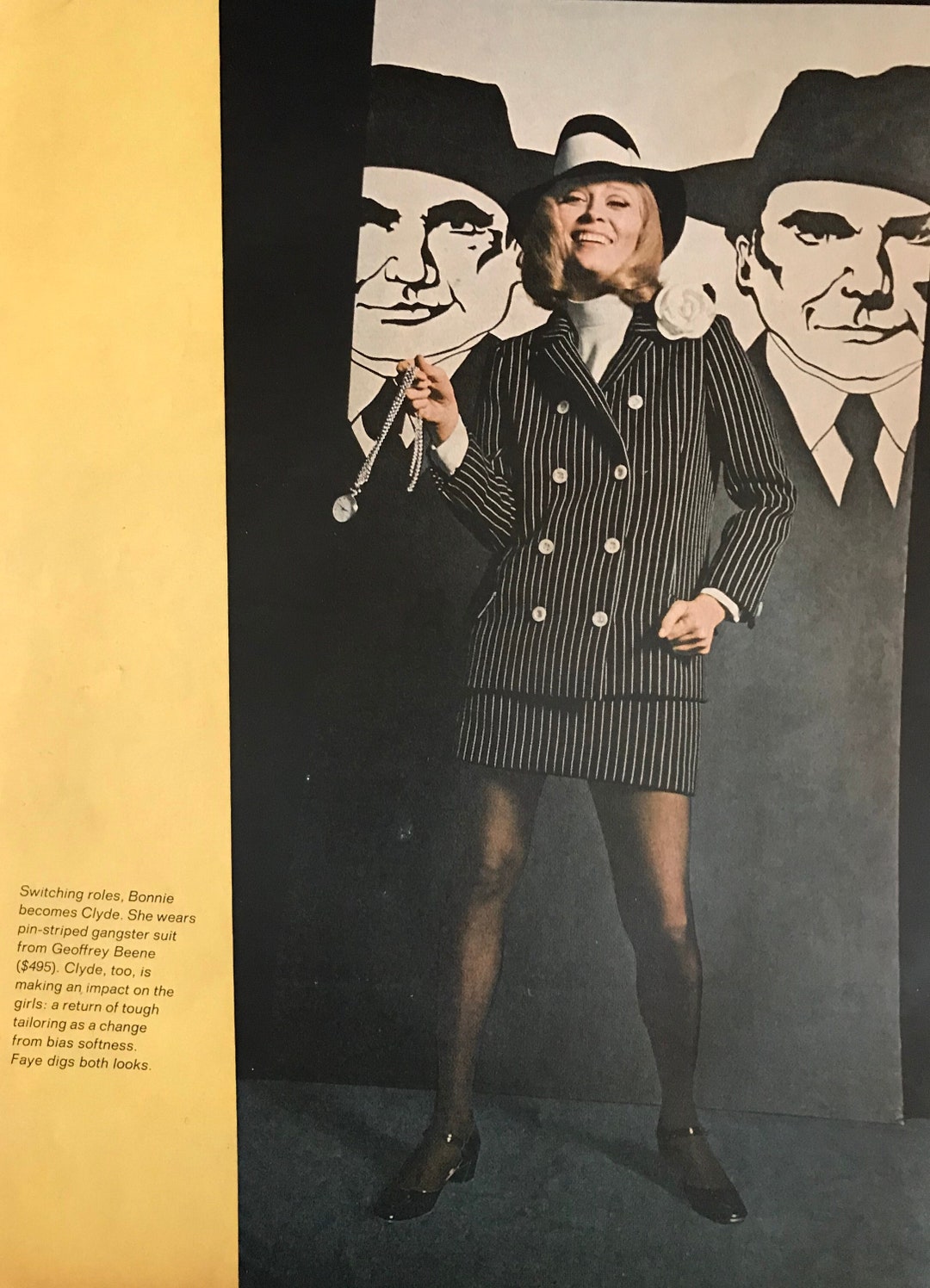 1960’s Faye Dunaway Fashion Original Vintage Life Magazine Feature - Etsy