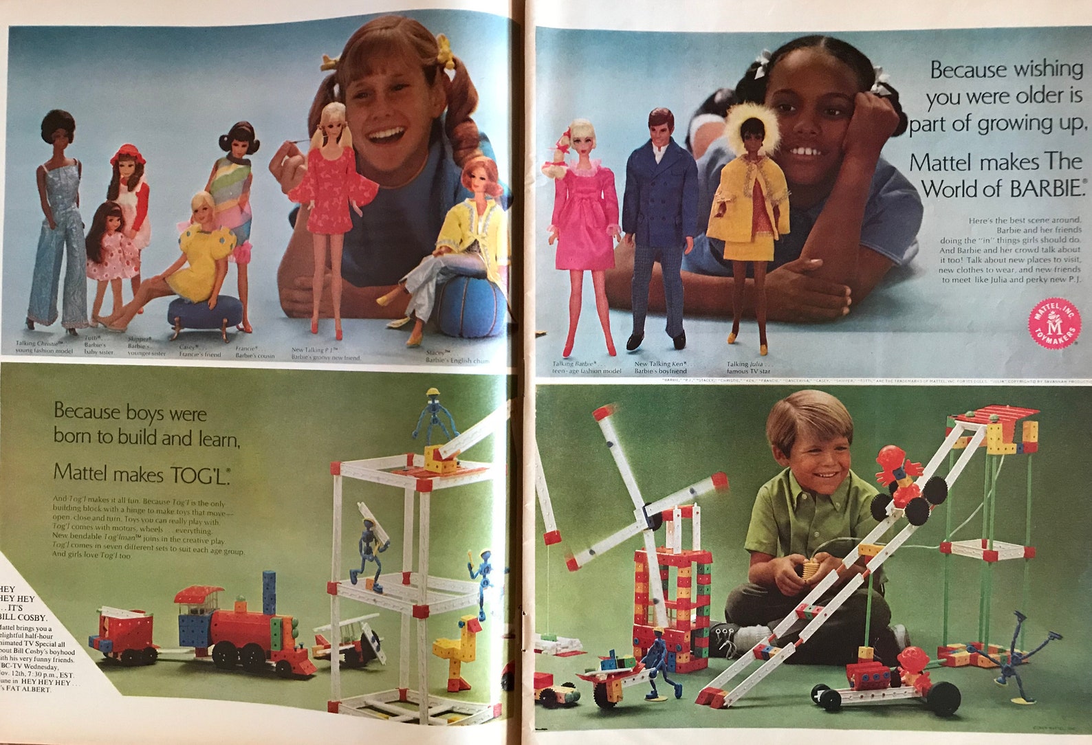 1960s Mattel Original Vintage Life Magazine Advertisement - Etsy