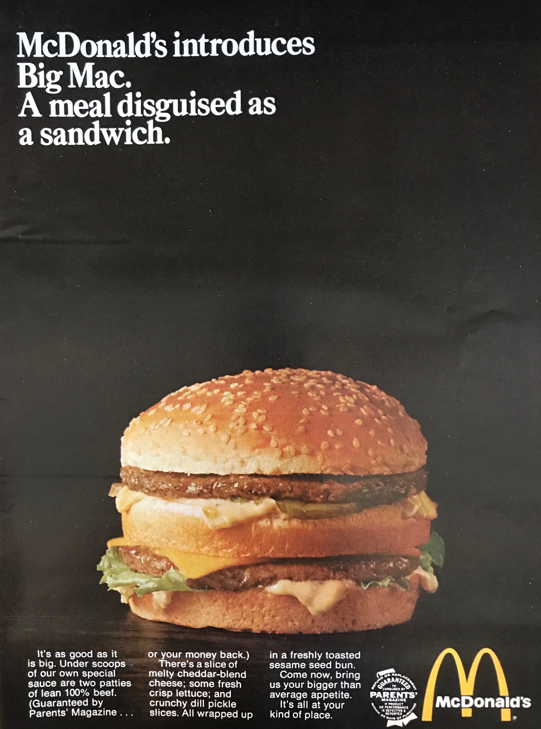 1960s Mcdonalds Original Vintage Life Magazine Advertisement - Etsy
