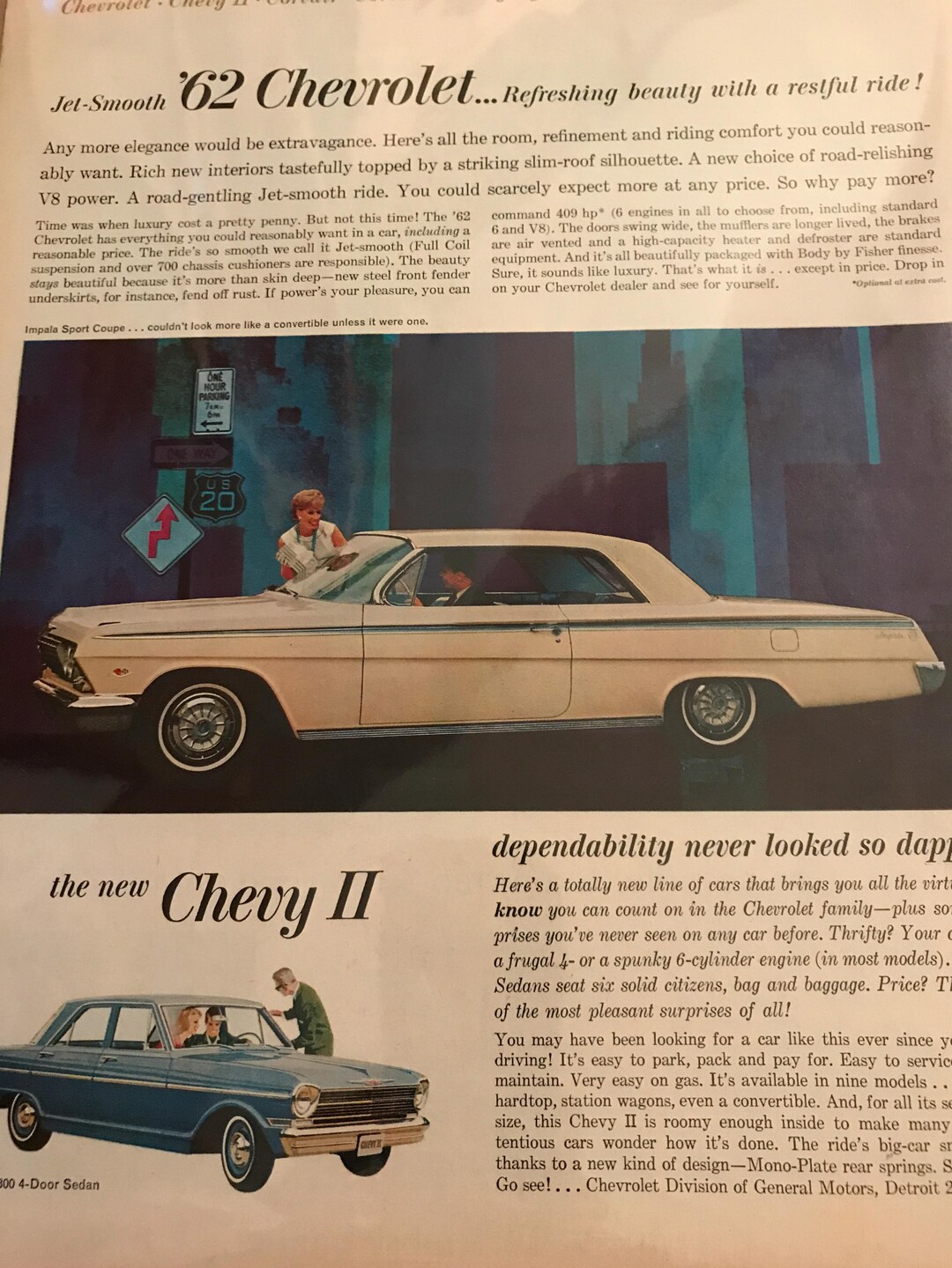 1960’s Chevrolet Original Vintage Life Magazine Advertisement - Etsy