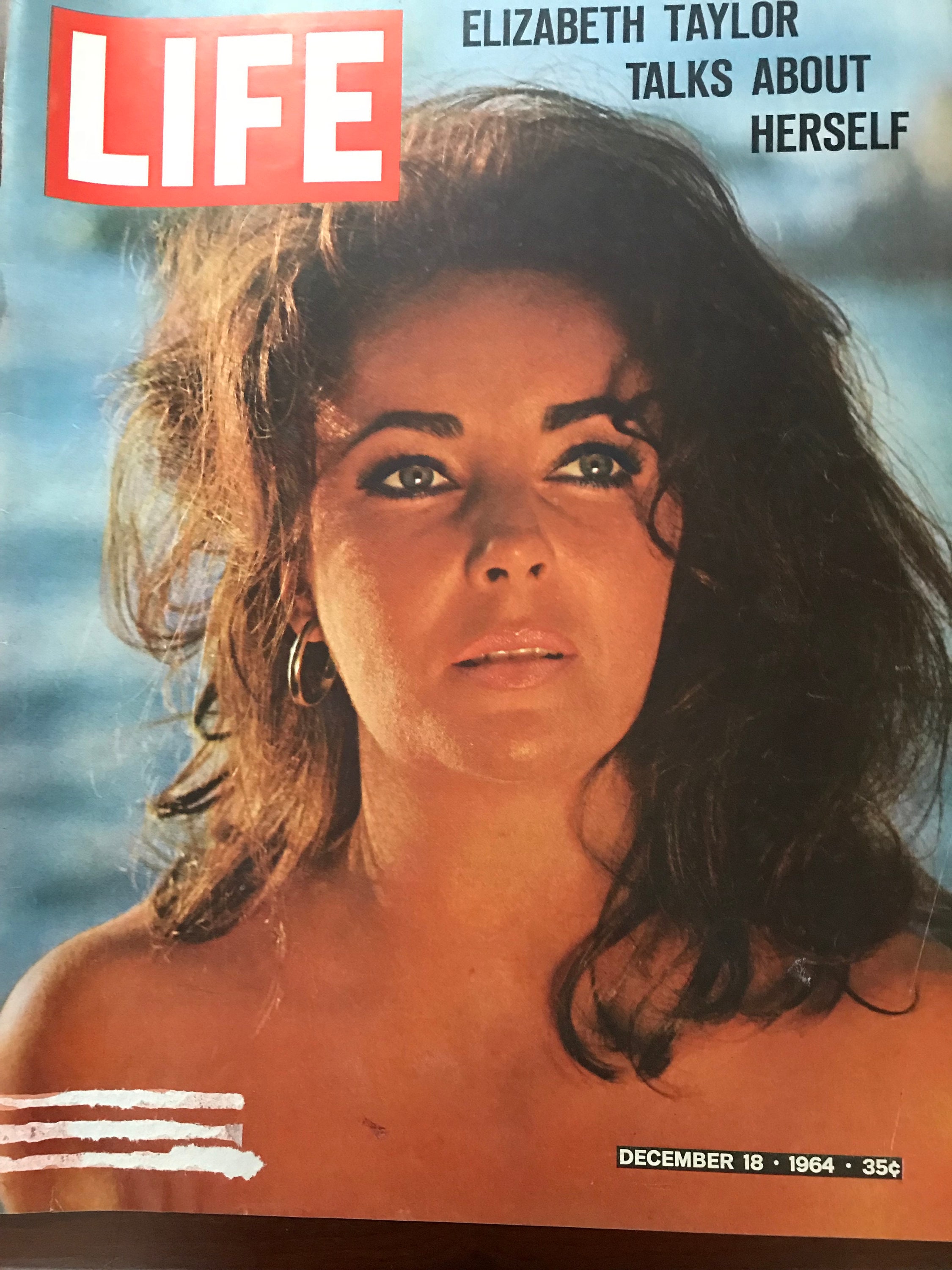 1960s Elizabeth Taylor Original Vintage Life Magazine Feature - Etsy