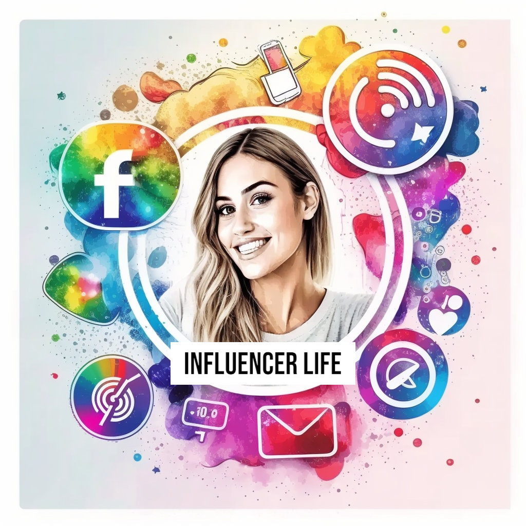 Influencer Life Design Digital File - Etsy