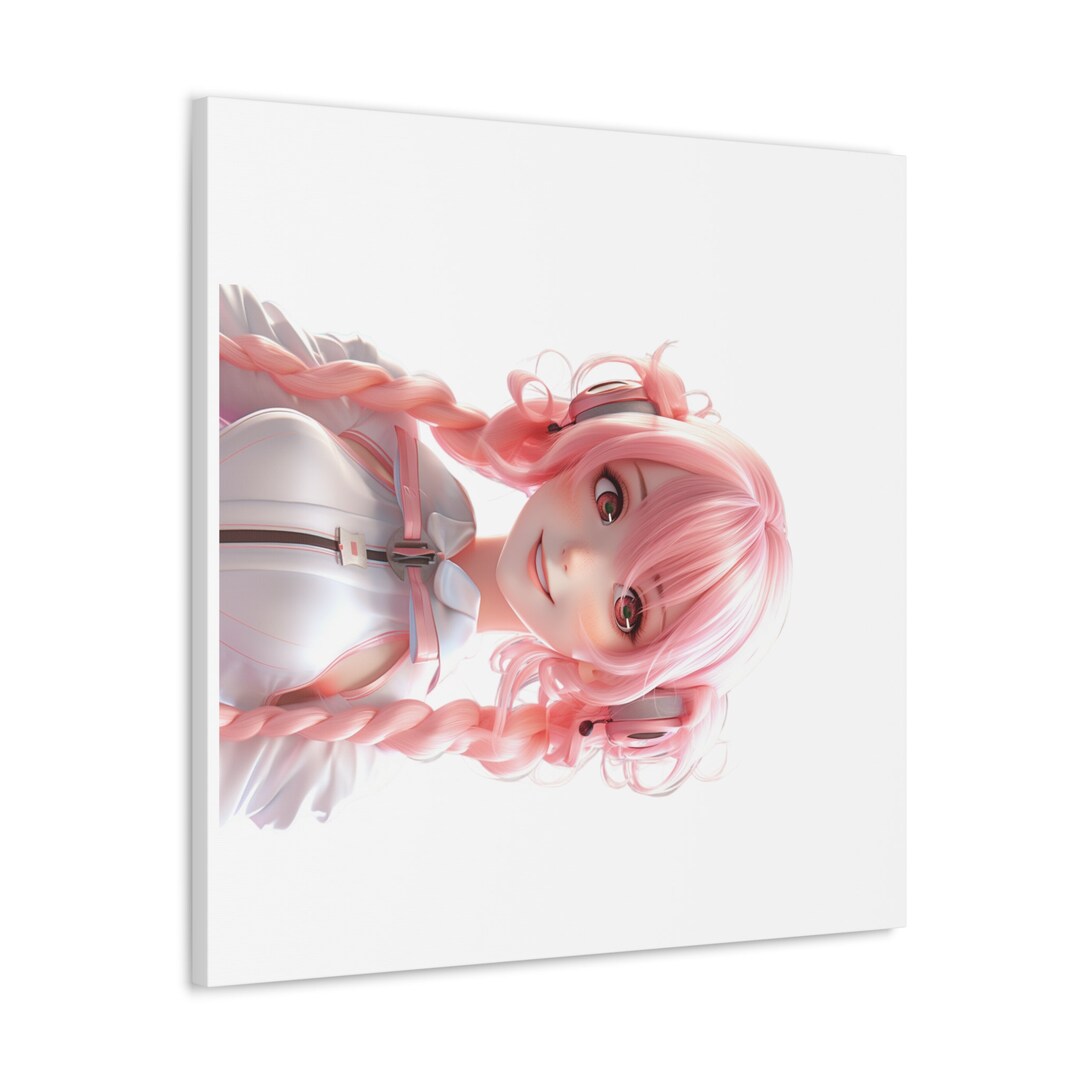 Anime Girl Canvas Anime Girl Art Anime Girl Gift Anime Girl - Etsy