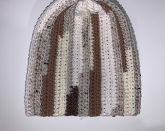 Scrap Yarn Beanie - Etsy