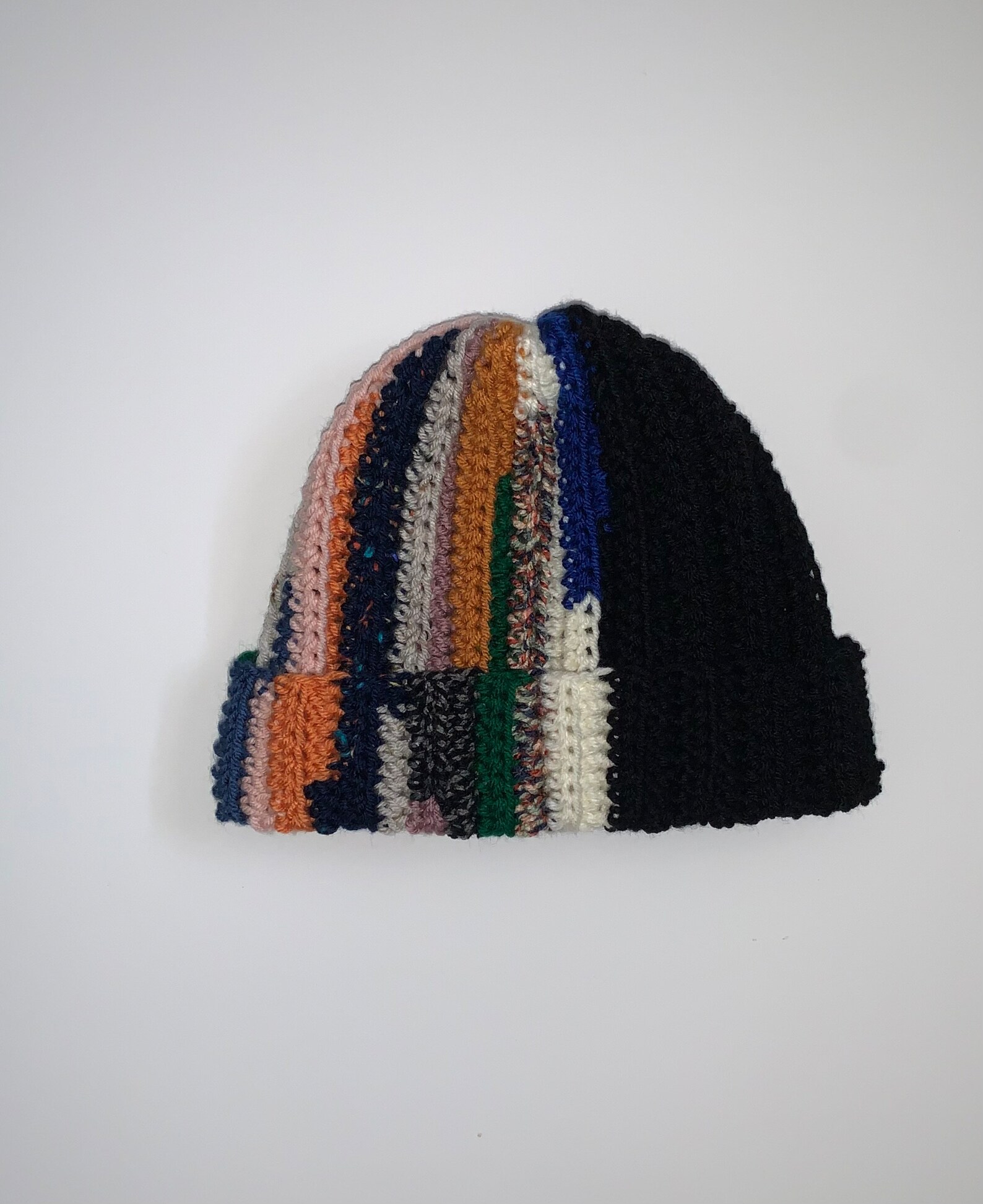 Scrap Yarn Beanie - Etsy