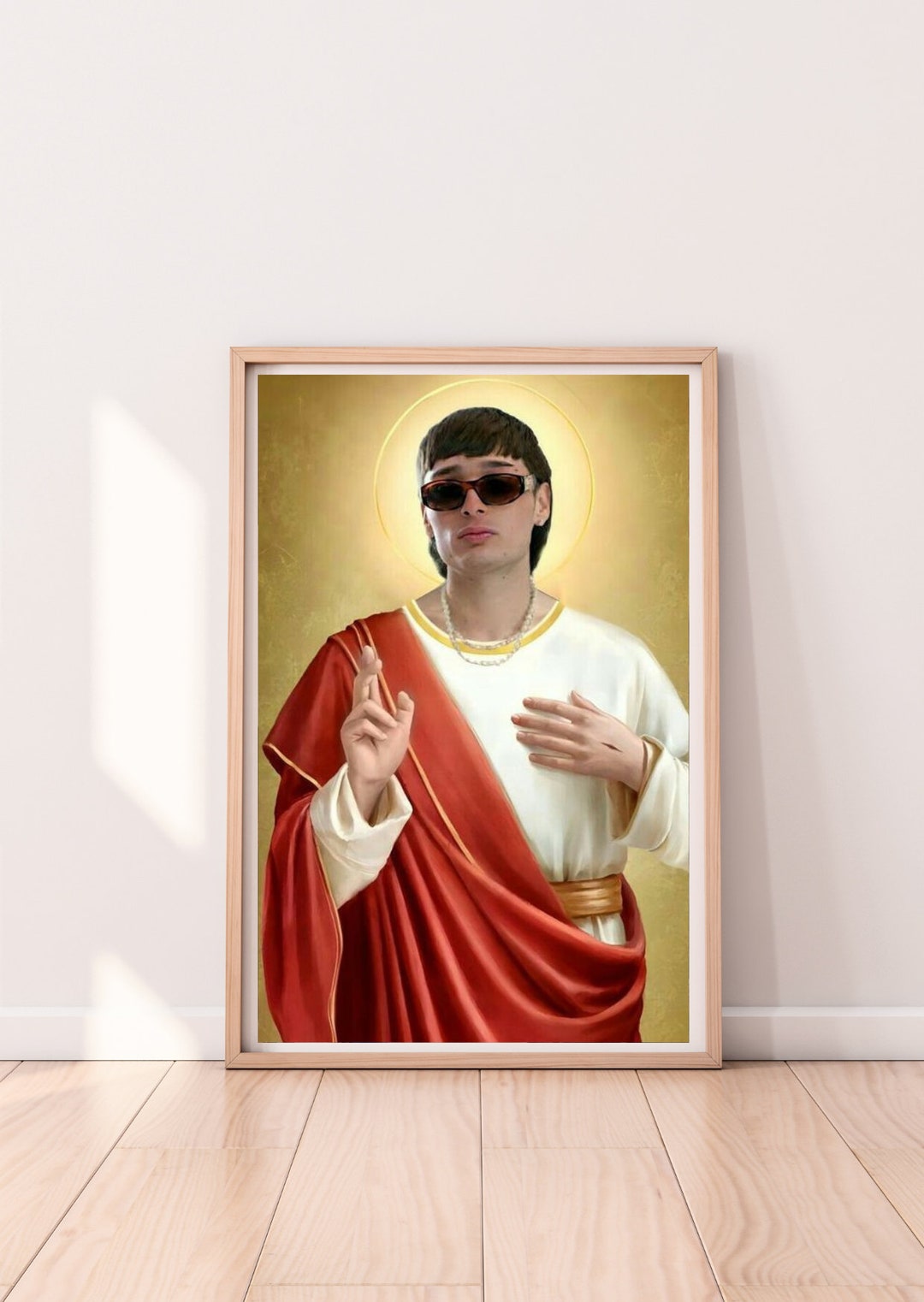 Peso Pluma Saint Poster Prayer Poster Celebrity Prayer - Etsy