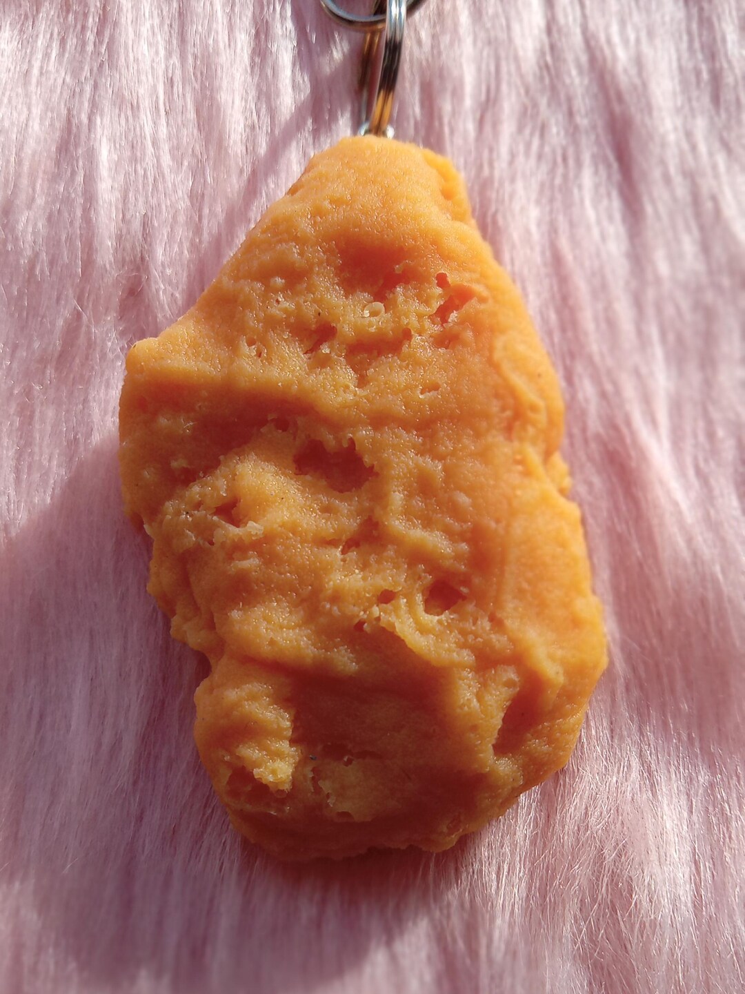 Realistic Chicken Nugget Purse Charm / Keychain - Etsy