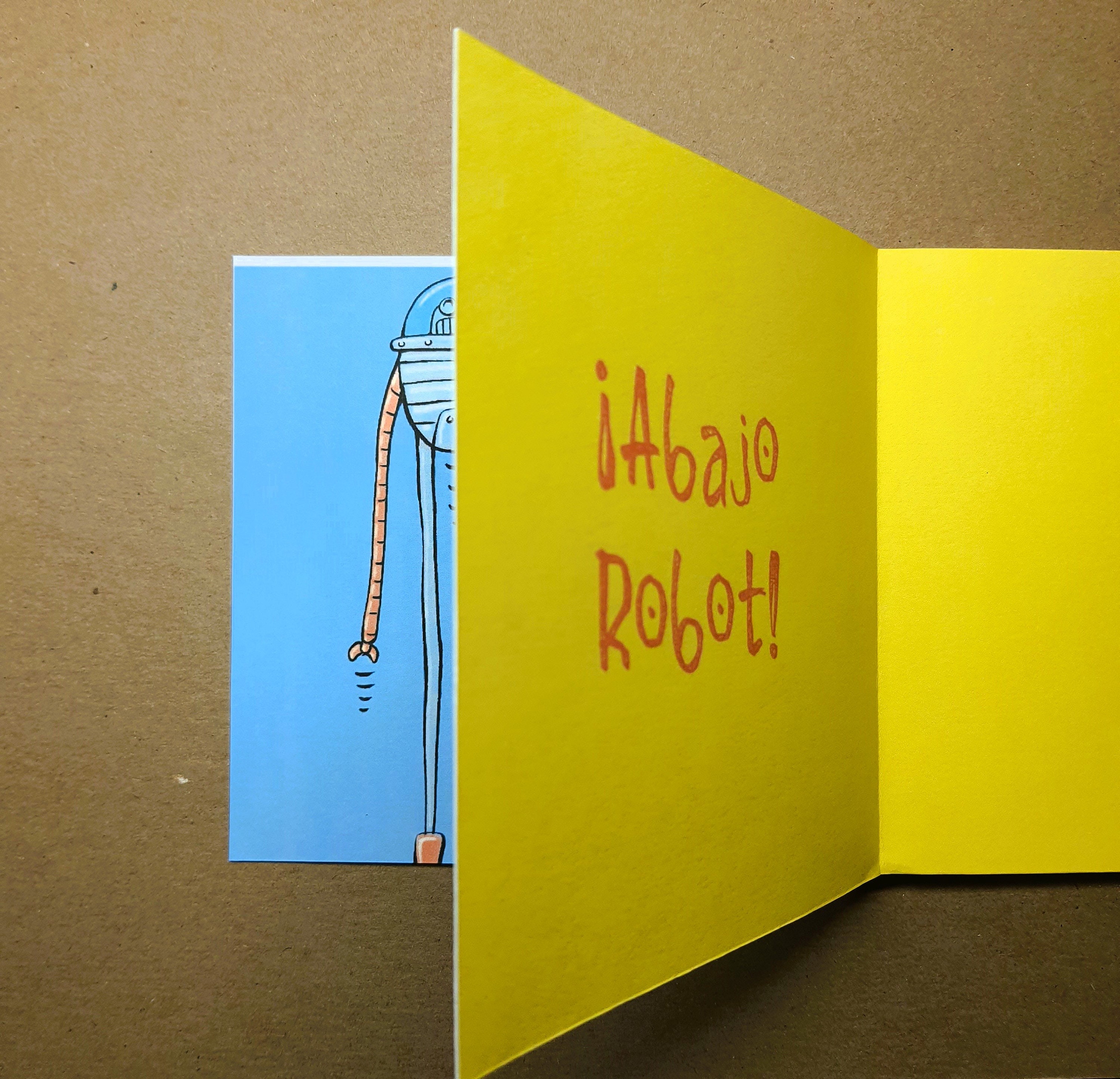 Hola Robot Libro Ilustrado - Etsy