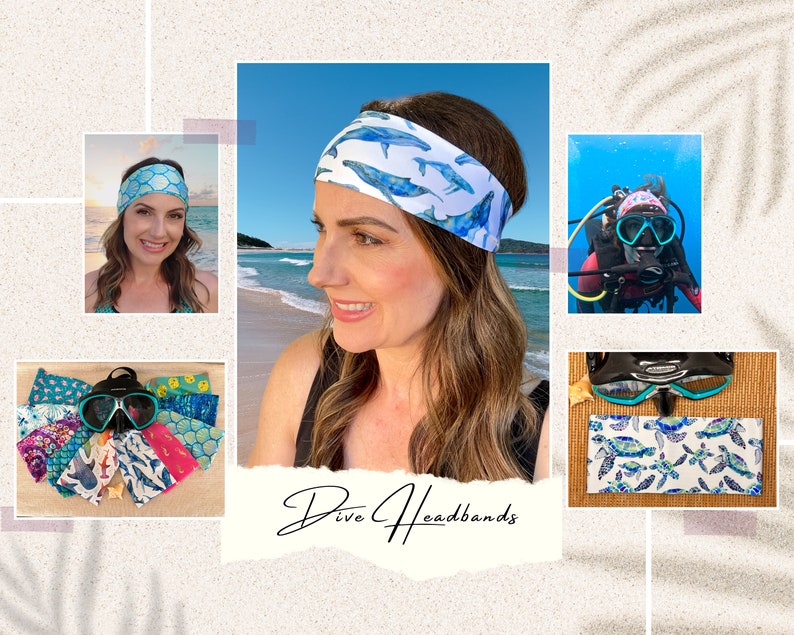 Dive Headband Sea Turtles - Etsy