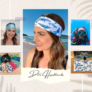 Dive Headband Reef Fish Swimming Headband Gift for Diver - Etsy
