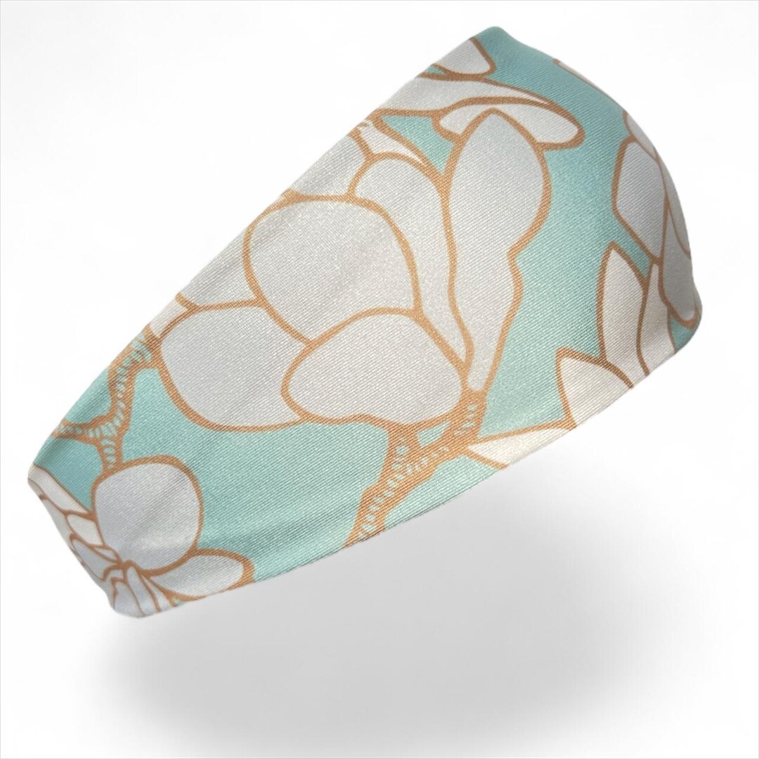 Magnolia Flower Scuba Diving Headband | Non-slip + Fade Resistant + Sun ...
