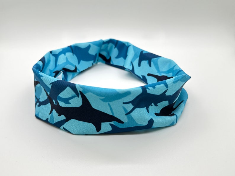 Dive Headband Hammerhead Sharks Nonslip Headband Stretchy Beach ...