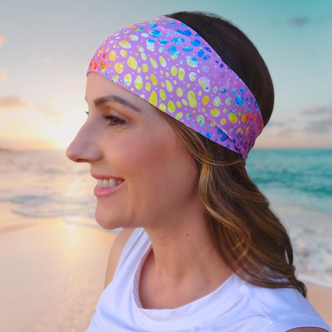 Dive Headband - Purple Shimmer - Etsy