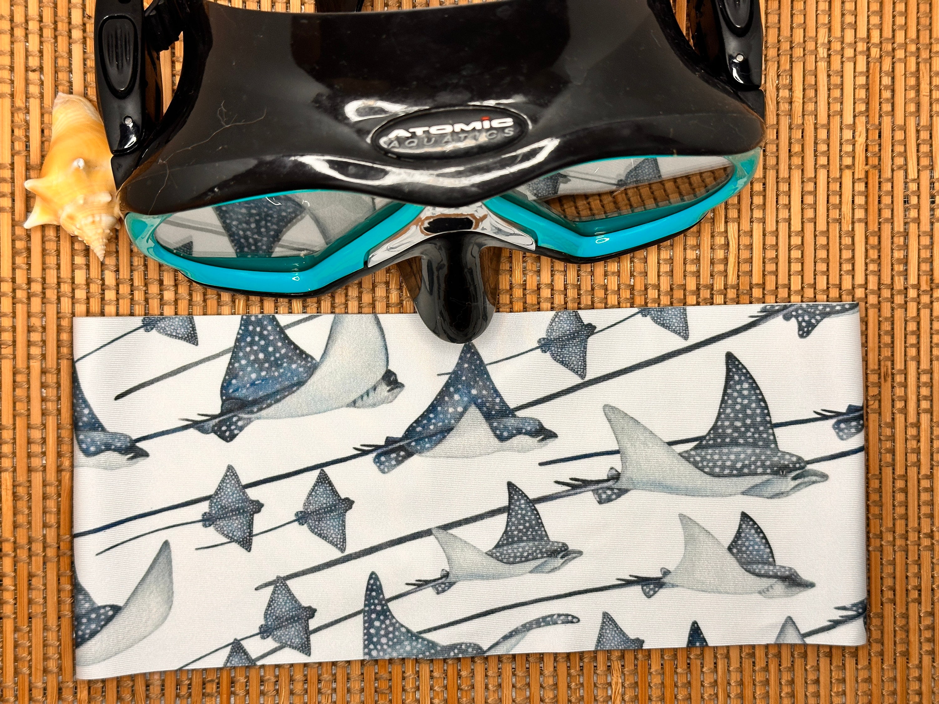 Dive Headband Nonslip Eagle Ray Stretchy Headband Gift for SCUBA Diver ...