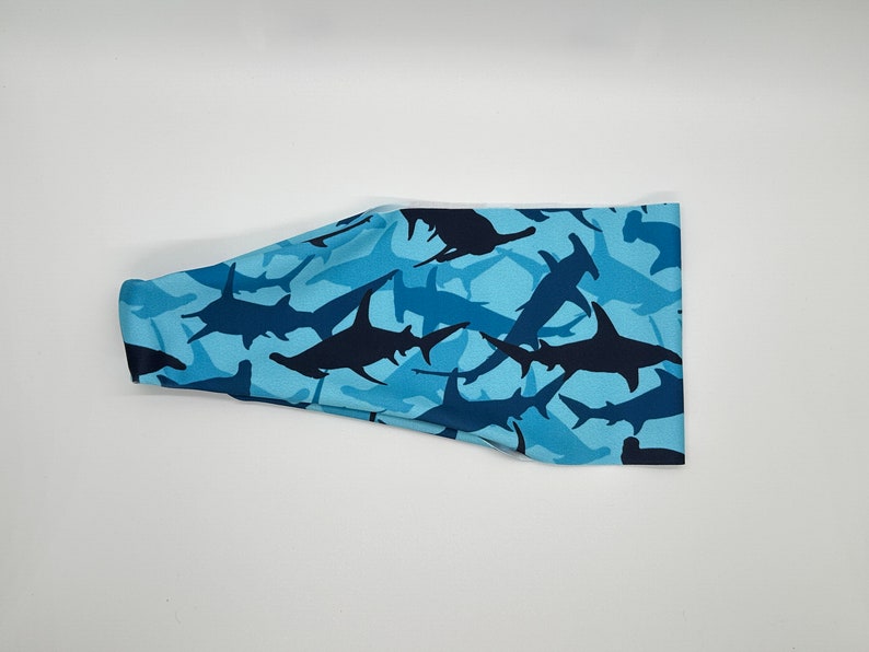 Dive Headband Hammerhead Sharks Nonslip Headband Stretchy Beach ...