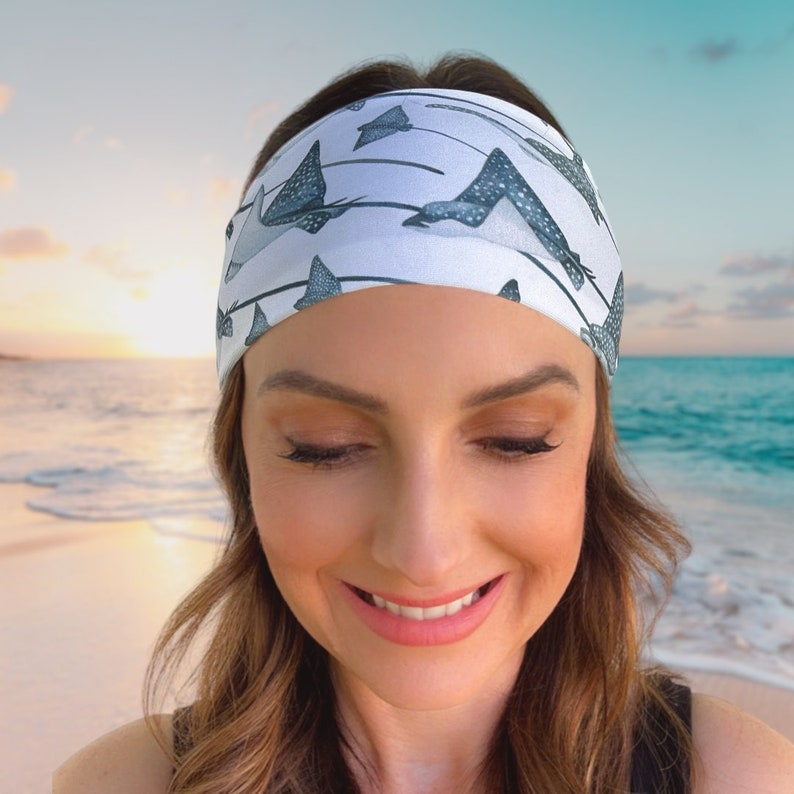 Dive Headband Nonslip Eagle Ray Stretchy Headband Gift for SCUBA Diver ...