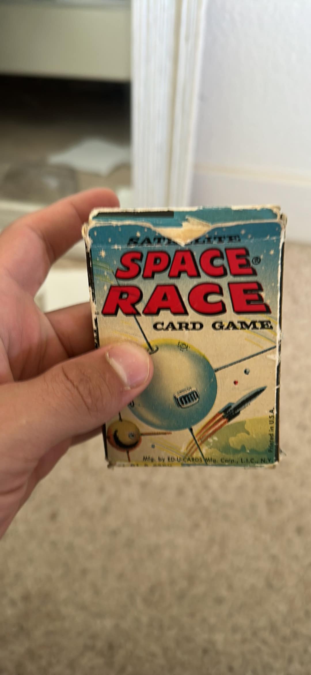 1957 Space Race Card Game - Etsy