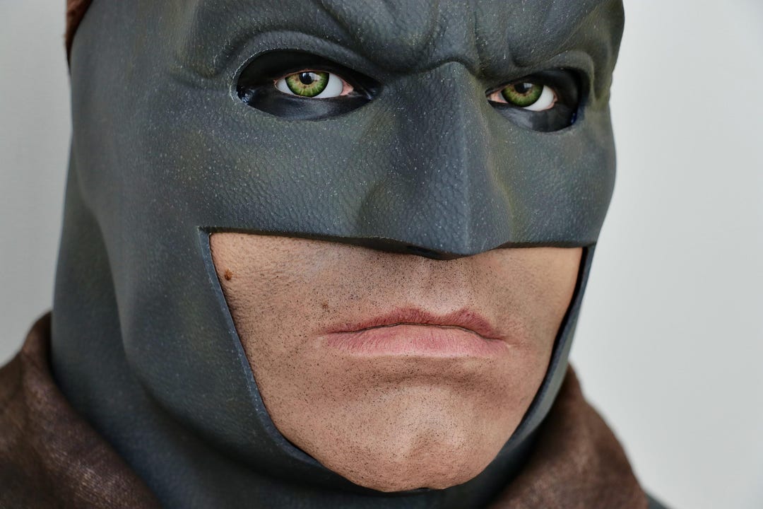 Knightmare Batfleck Life Size Display Bust - Etsy