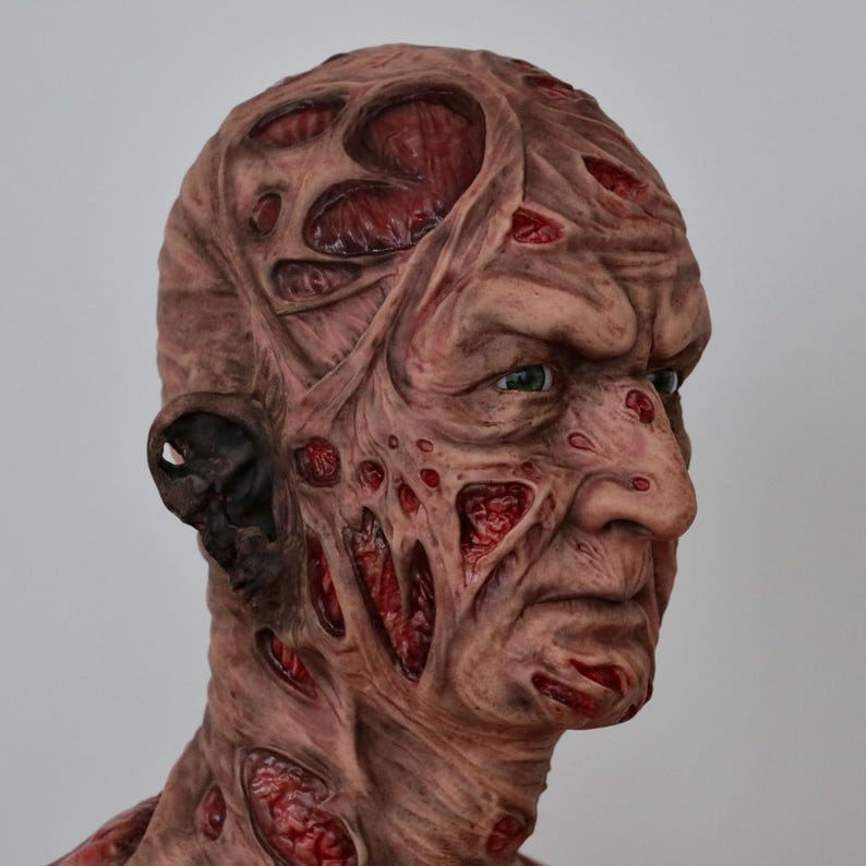 Freddy Krueger Life-size Resin Bust - Etsy