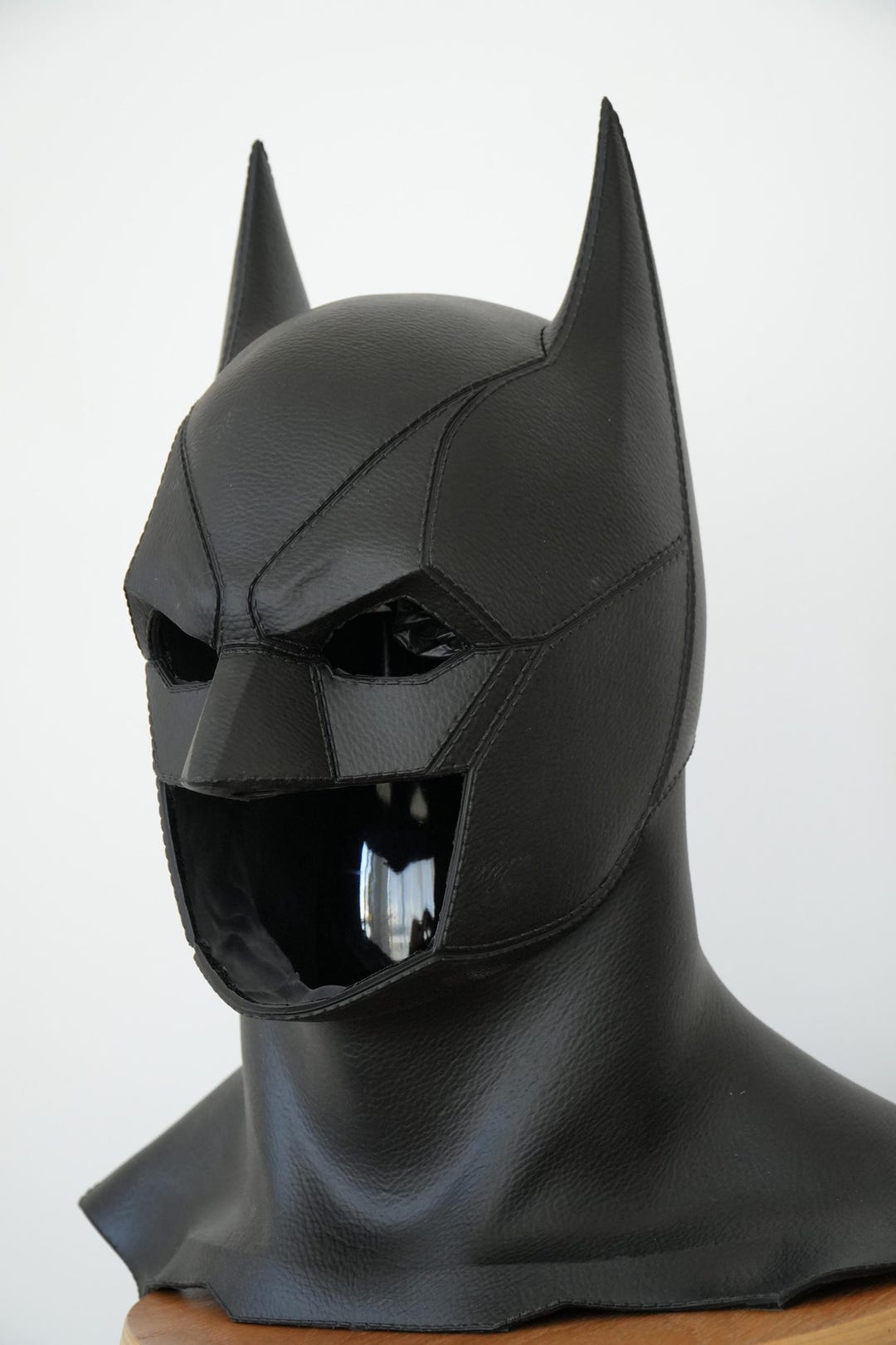 Black Wearable Superhero Bat Cowl - Etsy