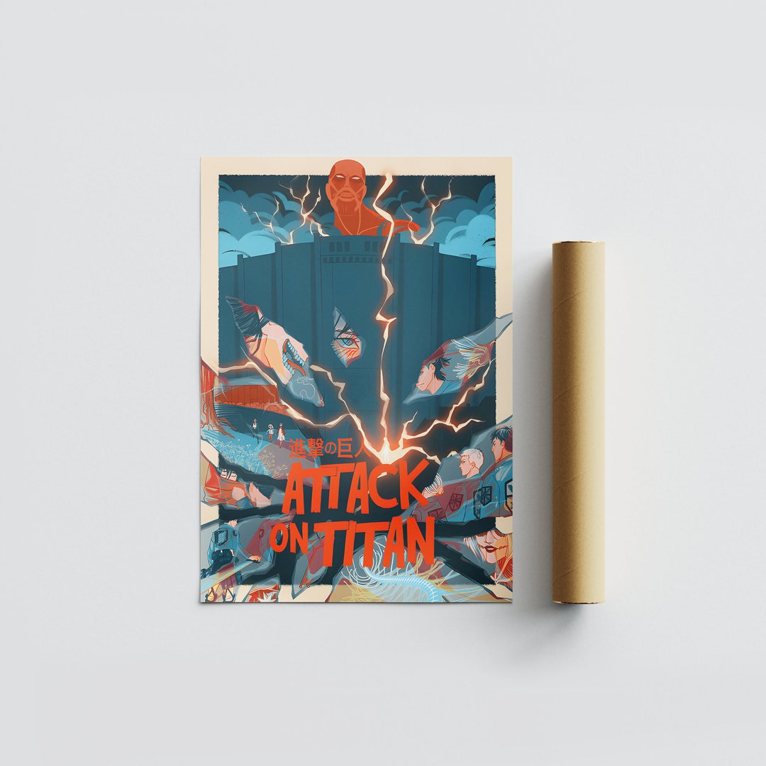 AOT Anime Poster Gift AOT Poster for Kids Room Decor Gift for Him Gift ...