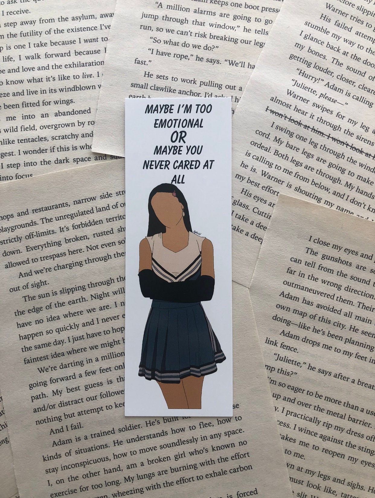 Olivia Rodrigo Inspired Bookmark Good 4 U Sour - Etsy UK