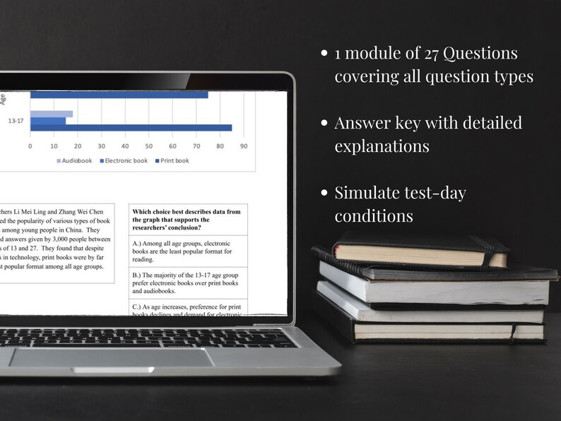 Digital SAT Reading and Writing Module - All Question Types No. 1 - Etsy