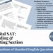 Digital SAT Reading and Writing Module Conventions of - Etsy