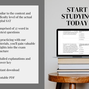 Digital SAT Reading and Writing Module - 27 Authentic Digital Sat-style ...